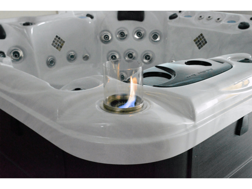 Self-Extinguishing Fire Feature - Plug and Power Spas